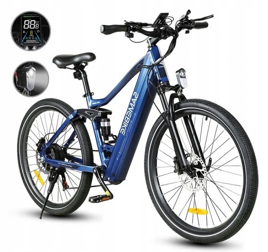 Samebike XD26 Electric Vehicles 750W 14AH 40KM/H Przerzutki Shimano 7 ...