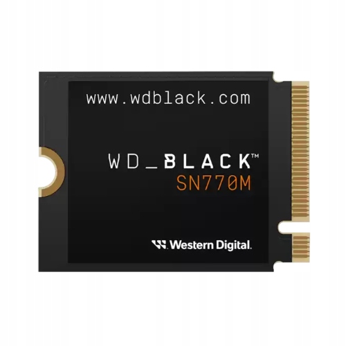 SSD|WESTERN DIGITAL|Black SN770M|500GB|M.2|PCIe Gen4|NVMe|Write speed ...