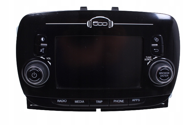 RADIO FIAT 500 07356556120 za 499 zł z CZERMIN - Allegro.pl - (12805064283)