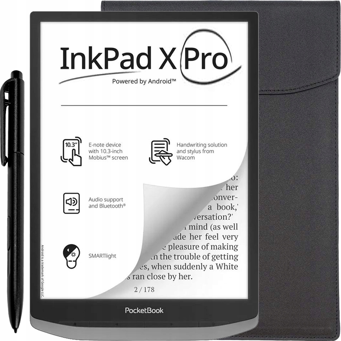 Czytnik PocketBook InkPad X Pro (1040) 32 GB 10,3 " srebrny - Sklep ...