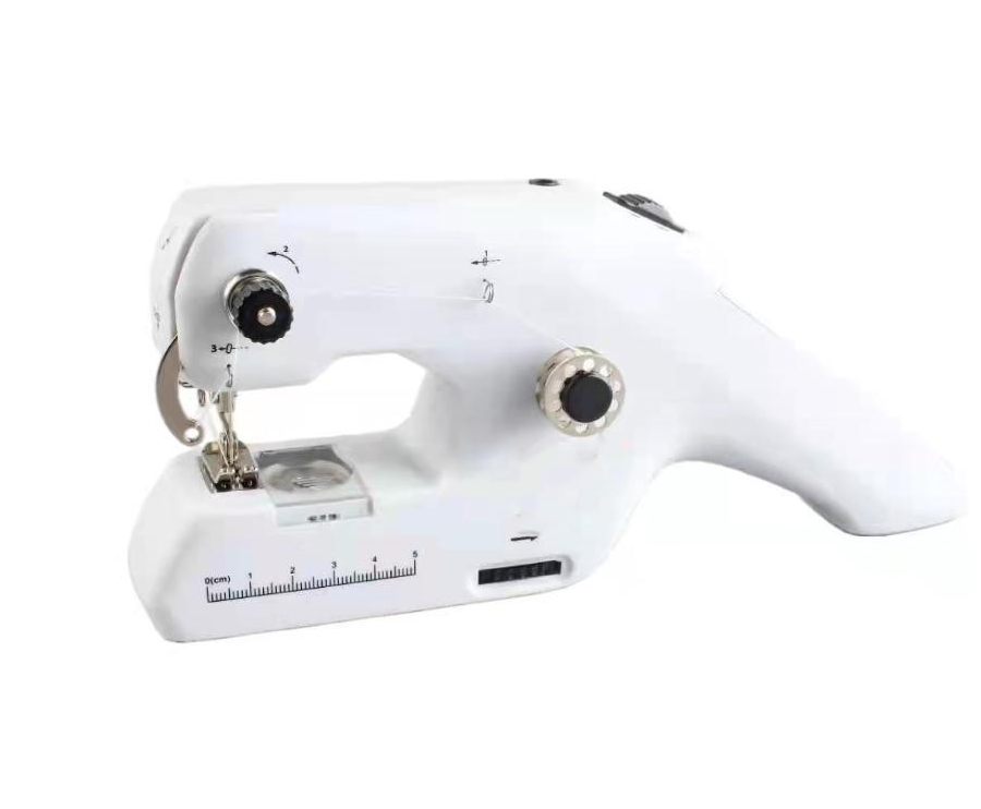 RĘCZNA MINI ELEKTRYCZNA MASZYNA DO SZYCIA PRZENOŚNA AUTOMATYCZNA DIY ...
