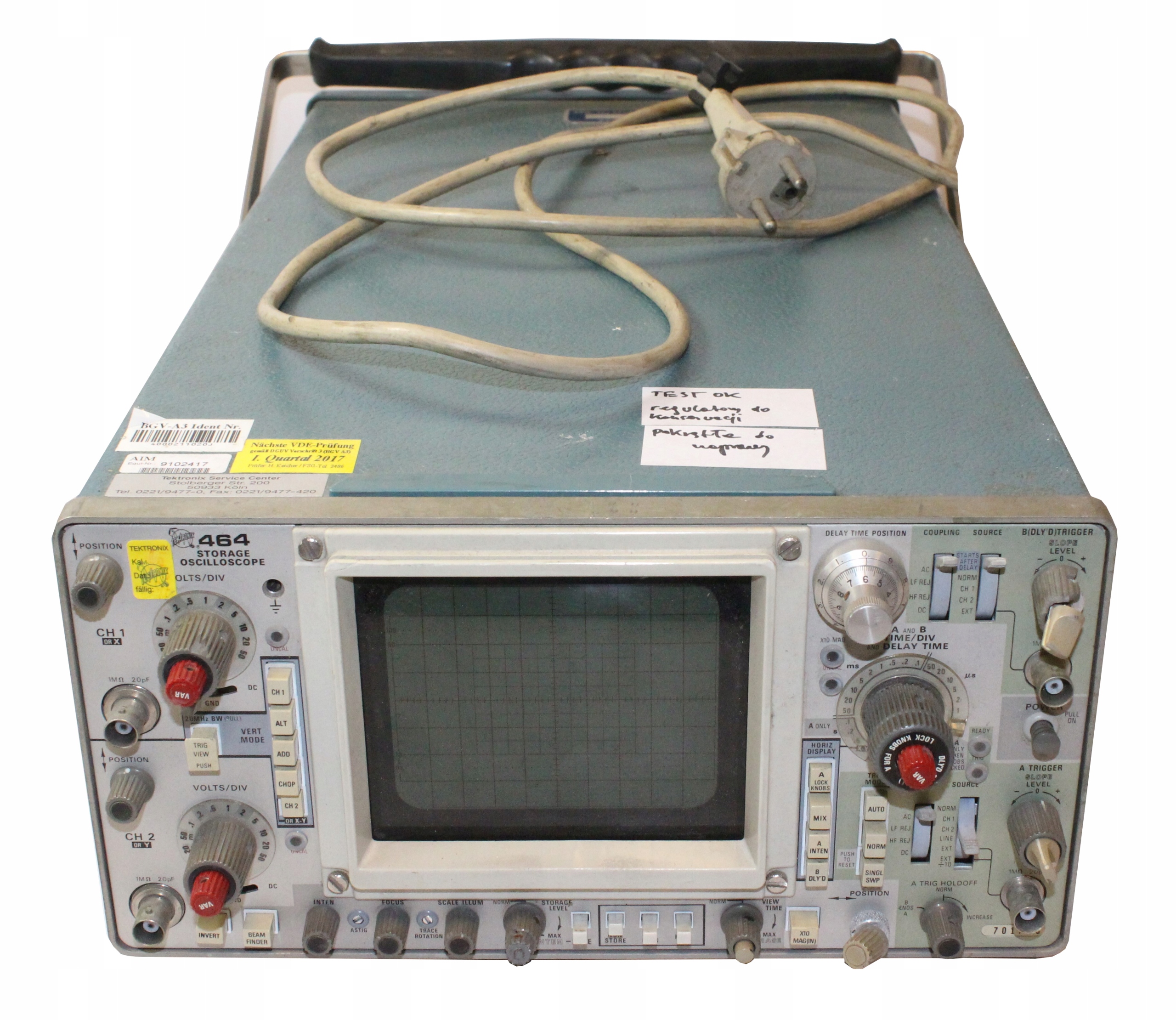 Oscyloskop Tektronix 464 - Sklep, Opinie, Cena w Allegro