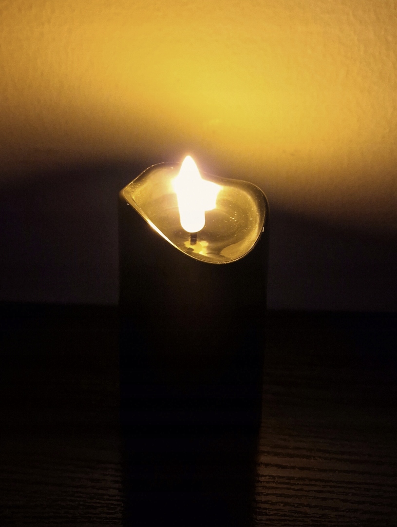 Wkład do zniczy Cortina Czarny Świeca LED 17,5 cm - Efekt migającego ognia - CORTINA | Sklep ...