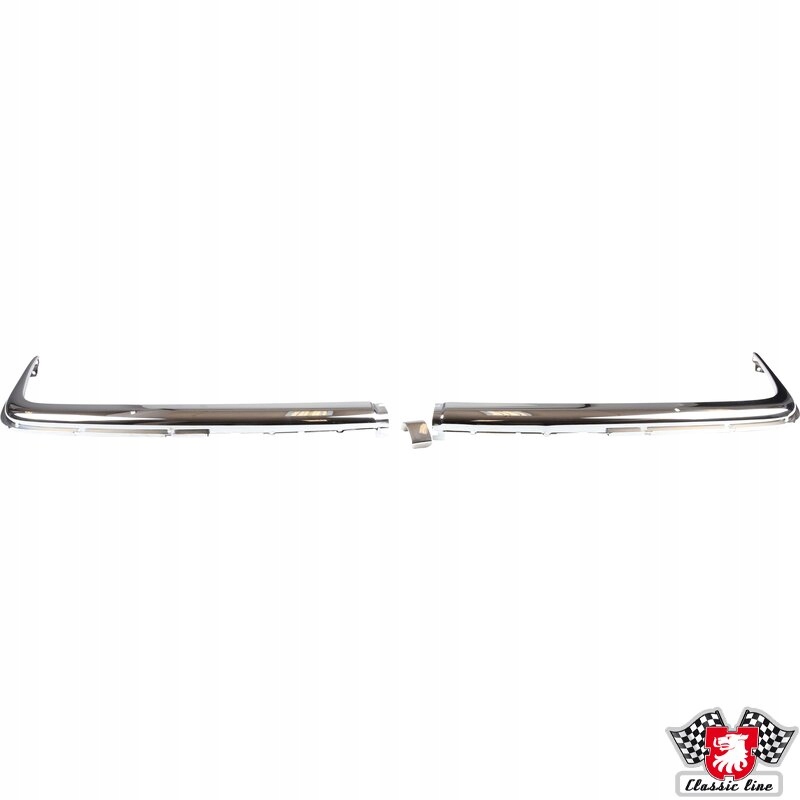 Komplet nakładek przedniego zderzaka MERCEDES R107 za 3700.00PLN z ...