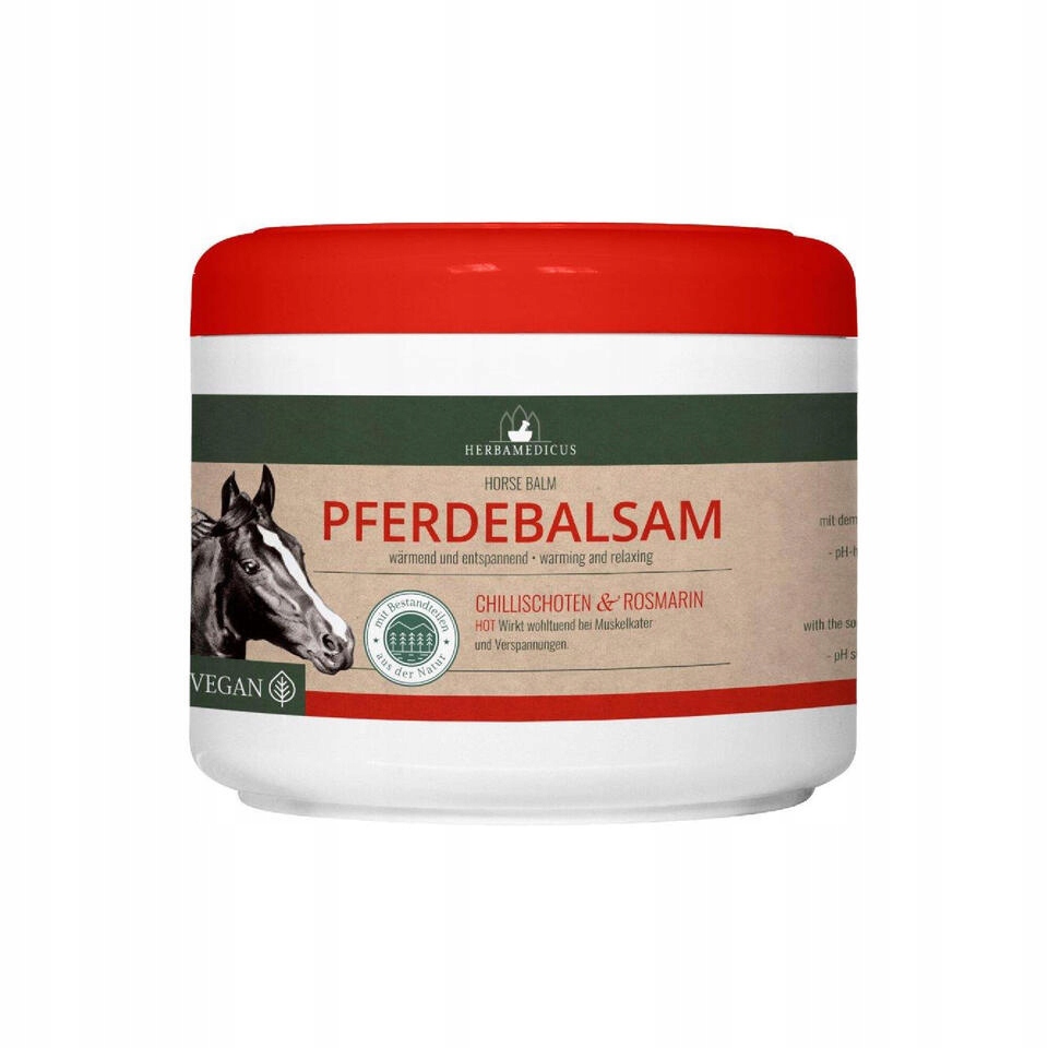 Lóbalzsam, melegítő hatású, Hot, 500ml Herbamedicus gél árnikával ...