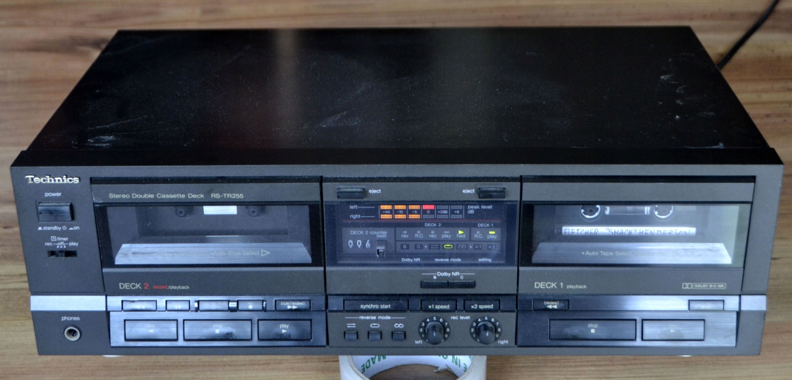 Magnetofon Technics RS-TR 255 - Sklep, Opinie, Cena w Allegro