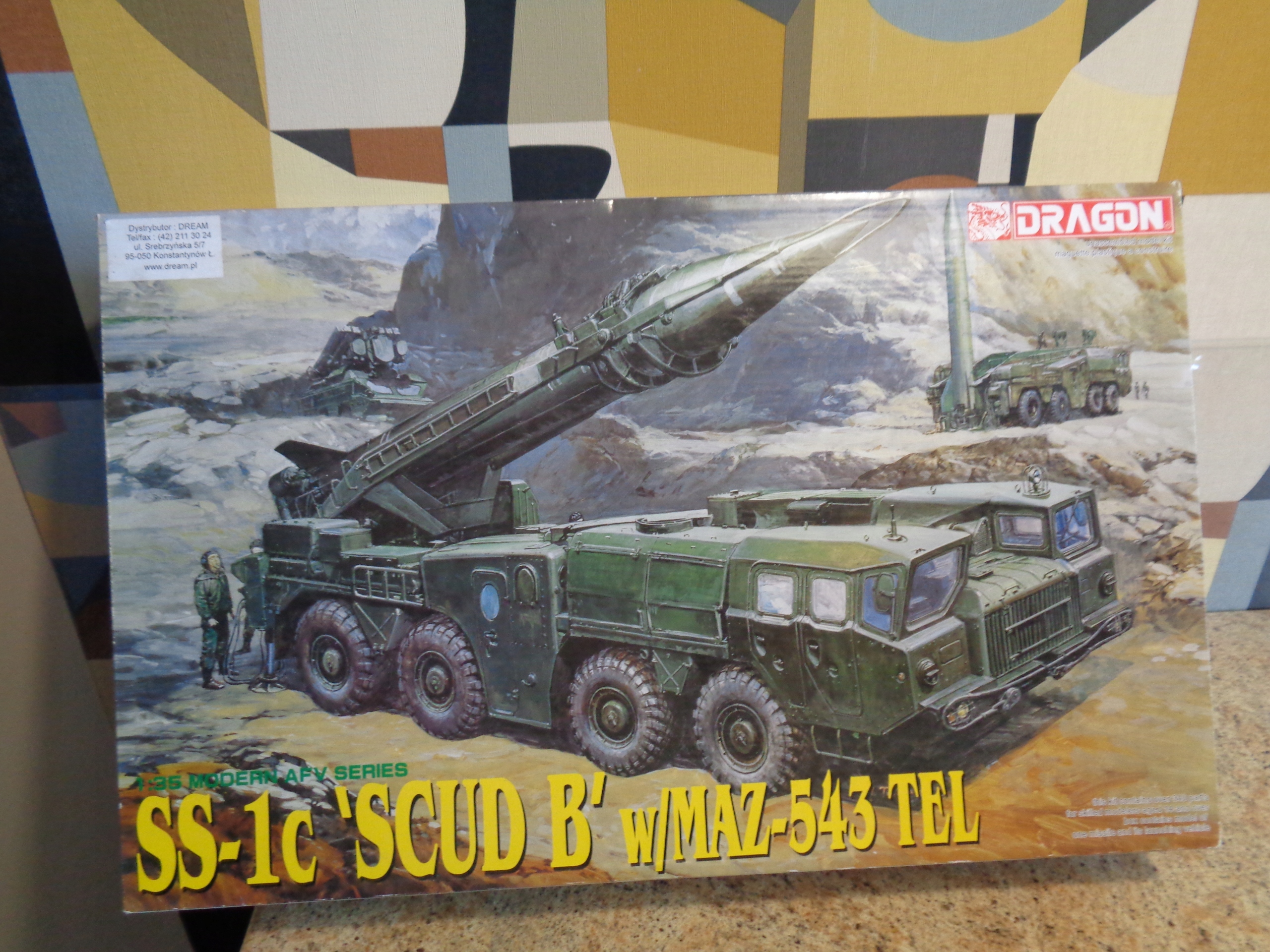 SS -1c " SCUD B wyrzutnia rakietowa, model pojazd (089195835208) • Cena, Opinie • Pojazdy ...