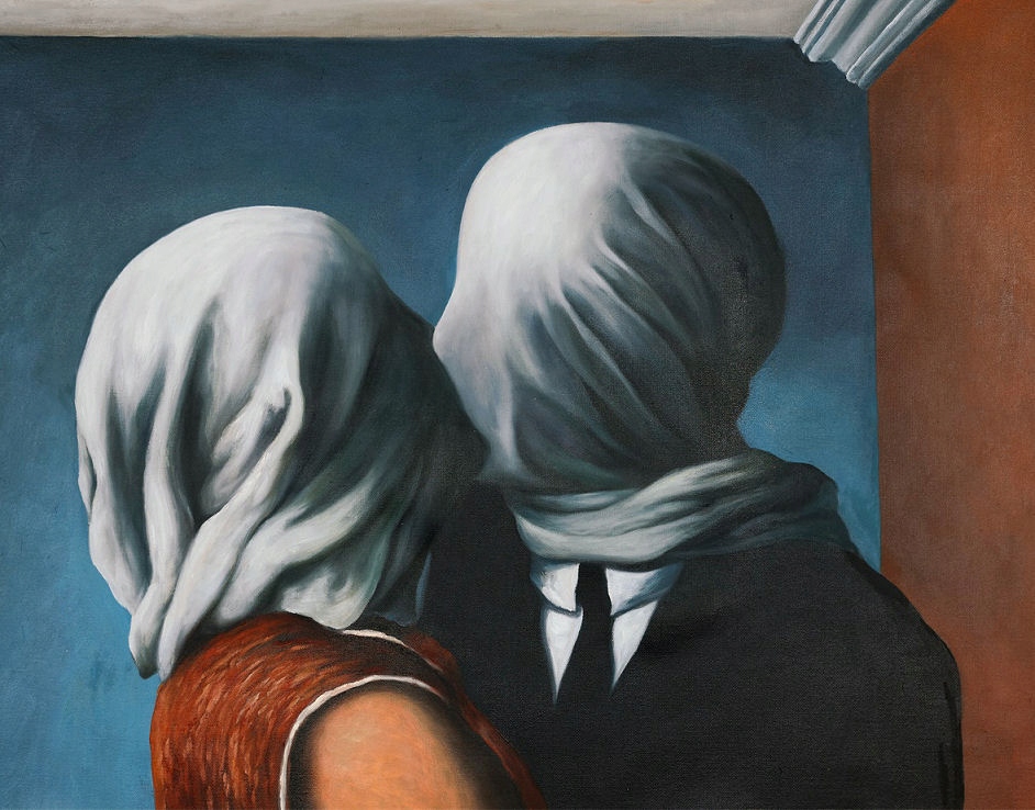 Obraz olejny Kochankowie - René Magritte 13144227574 - Allegro.pl
