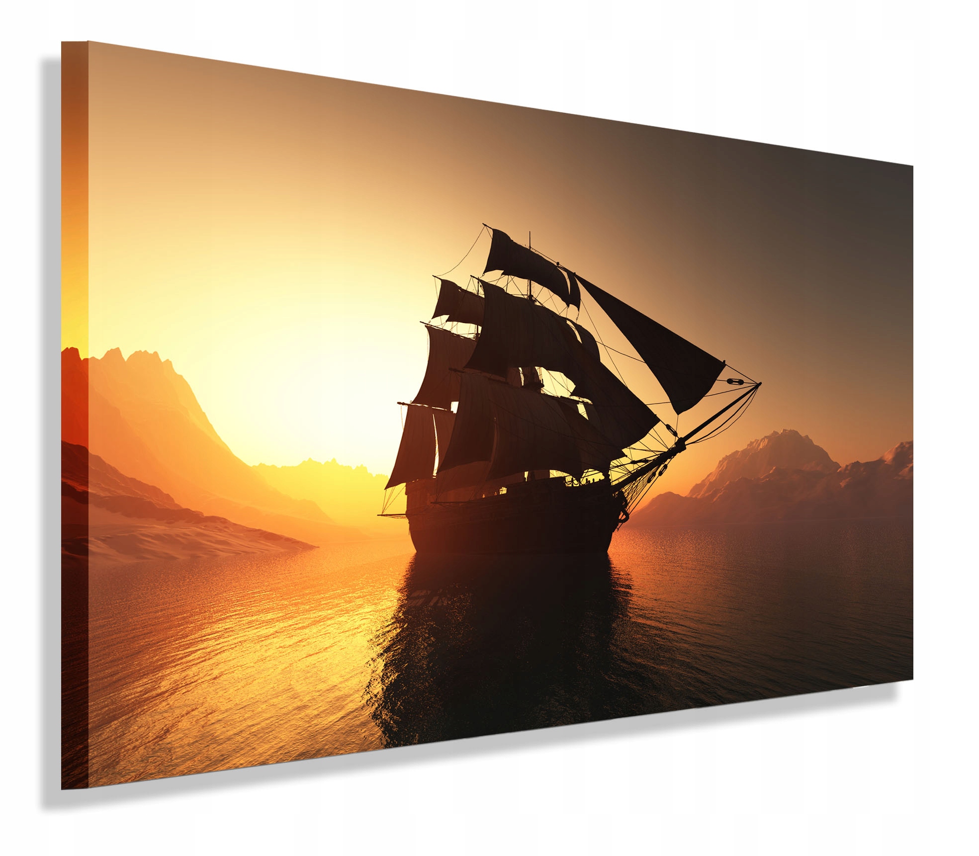 OBRAZ ŻAGLOWIEC STATEK OBRAZY CANVAS 40x30 • Cena, Opinie • Obrazy ...