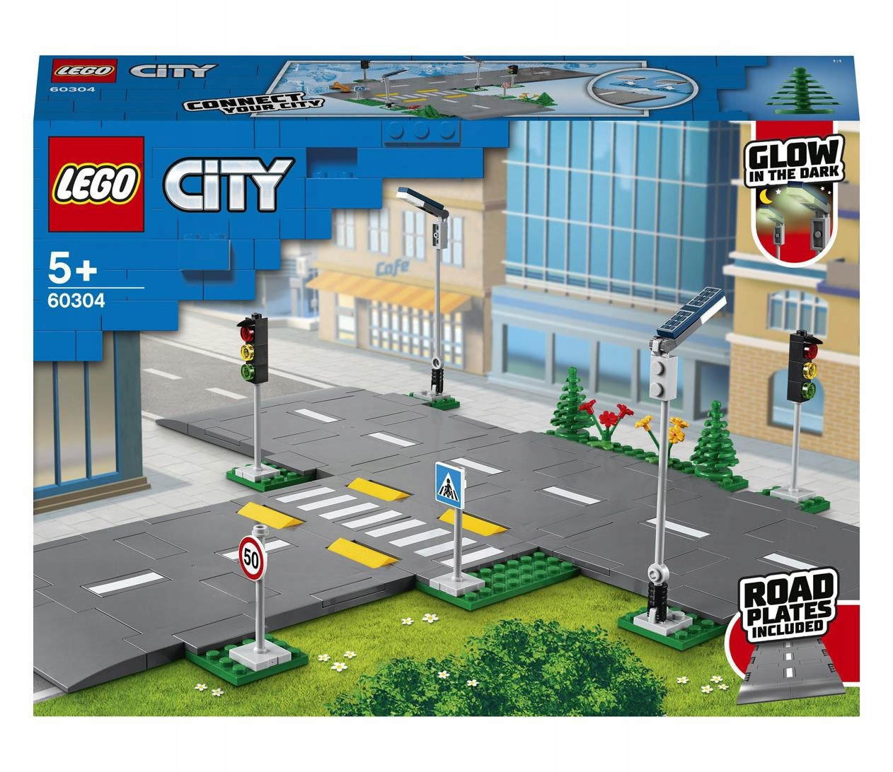LEGO City 60304 Płyty drogowe (5702016912289) • Cena, Opinie • City ...