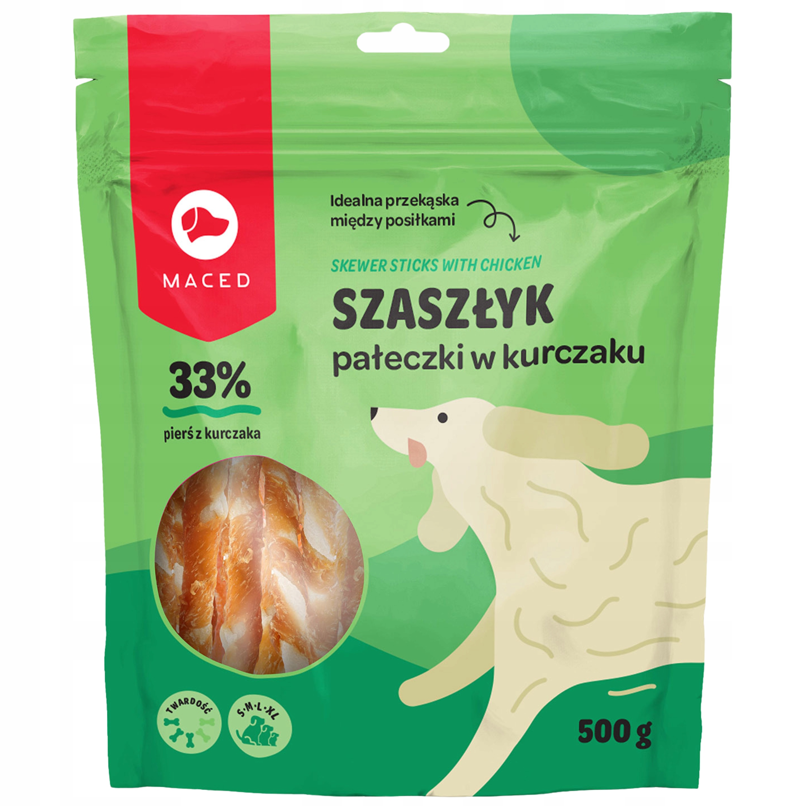 Przysmaki Dla Psa Maced Pałeczki Wołowe Białe z Kurczakiem 500g ... Przysmaki Dla Psa Maced Pałeczki Wołowe Białe z Kurczakiem 500g ...