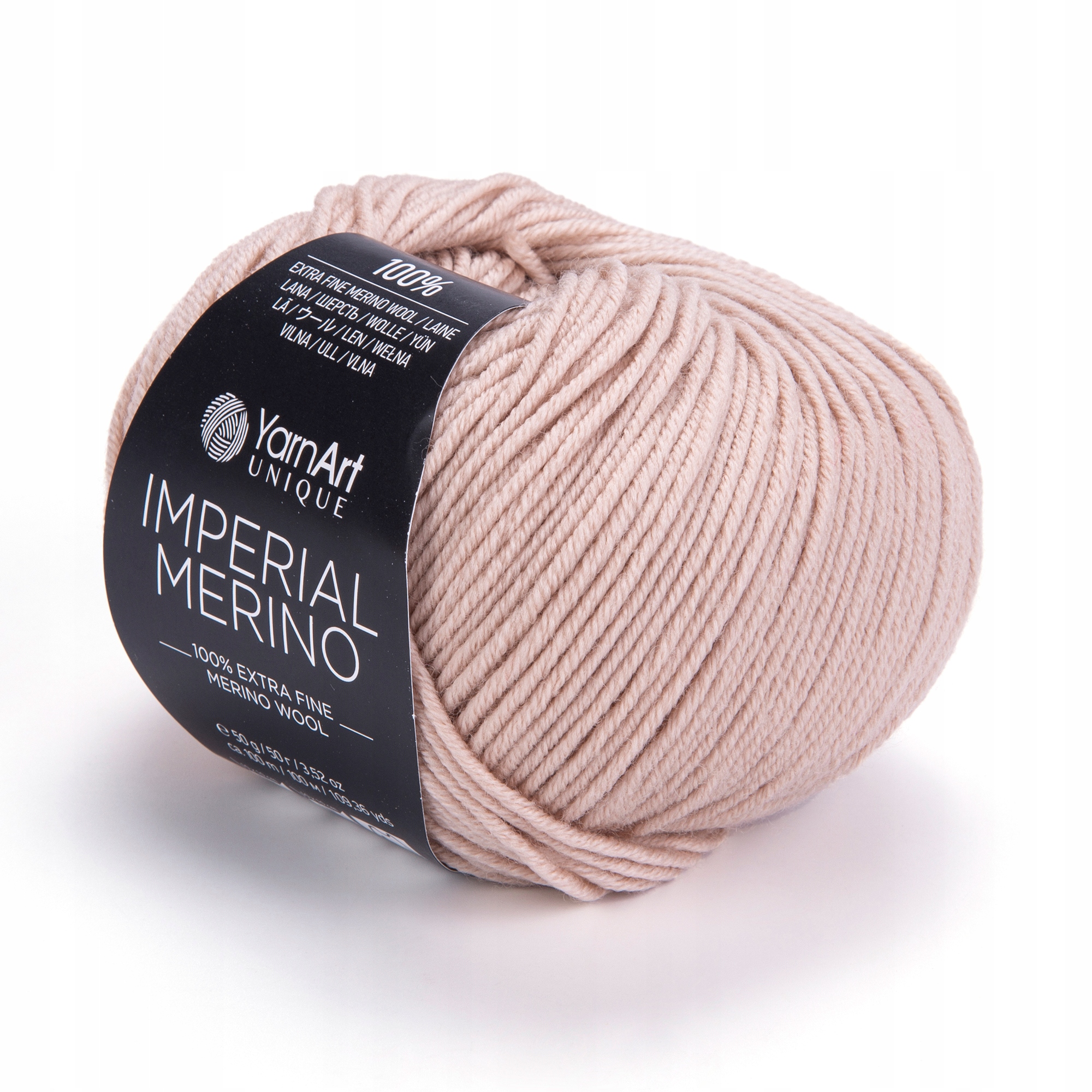 Włóczka YarnArt Unique IMPERIAL MERINO 100% wełna merino wool merynos ...