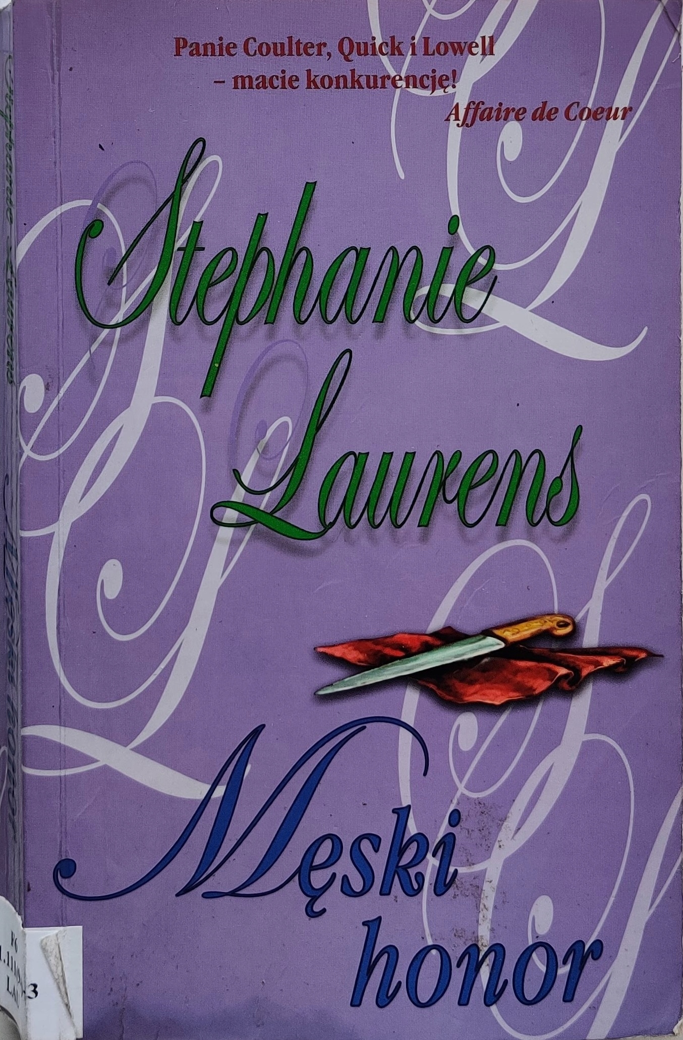 Męski honor Stephanie. Laurens Literatura piękna(12406525070) | Książka ...