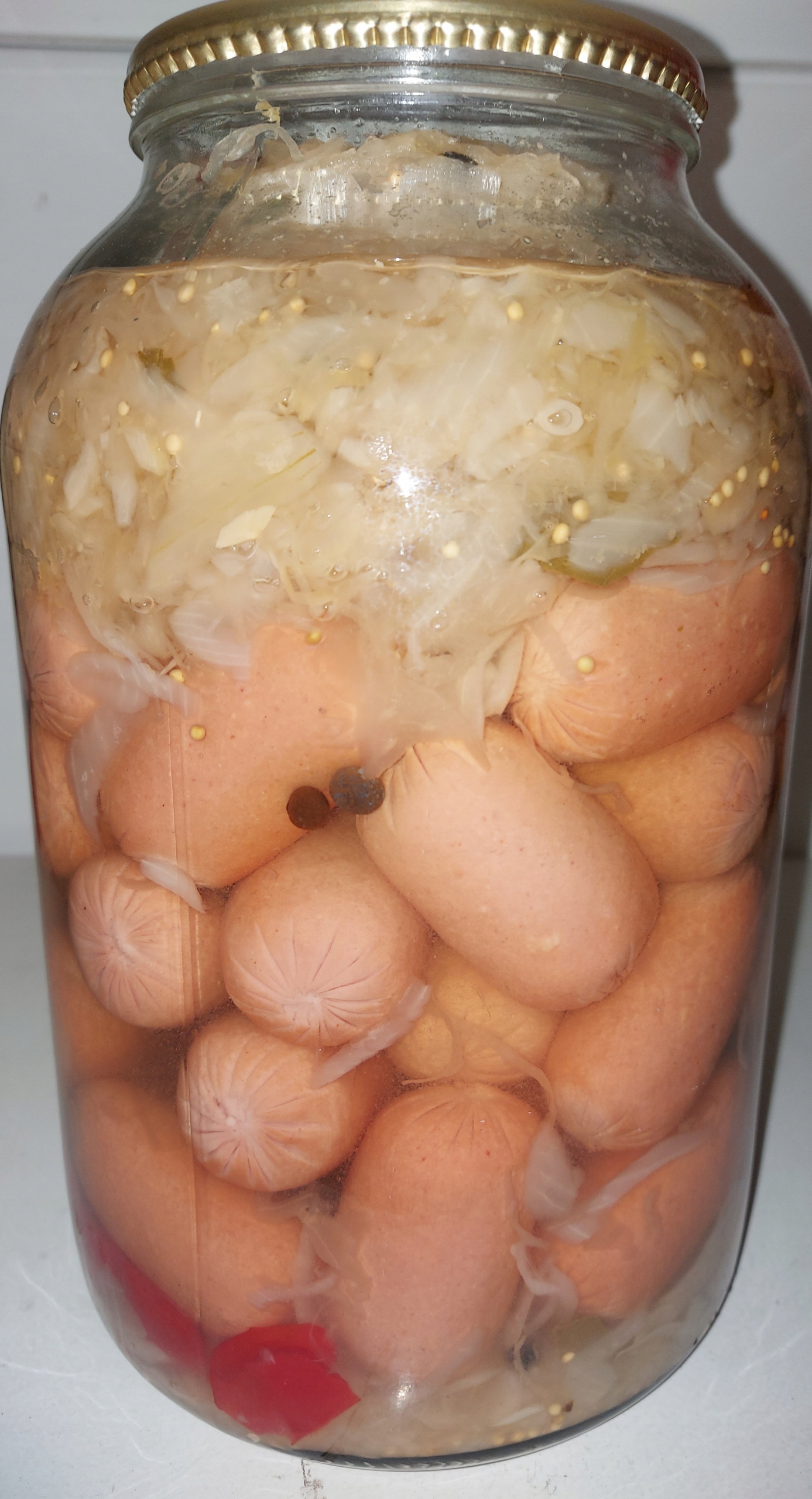 Utopence parówki w occie 3,4kg 11573459613 - Allegro.pl