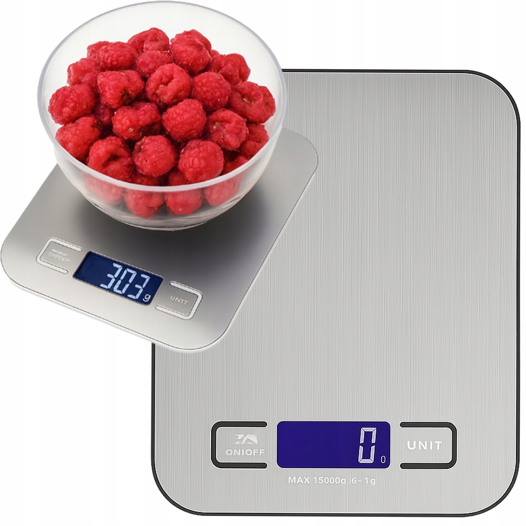 WAGA KUCHENNA ZE STALI ELEKTRONICZNA CYFROWA PRECYZYJNA LCD STALOWA DOMOWA - Sklep, Opinie, Cena ...