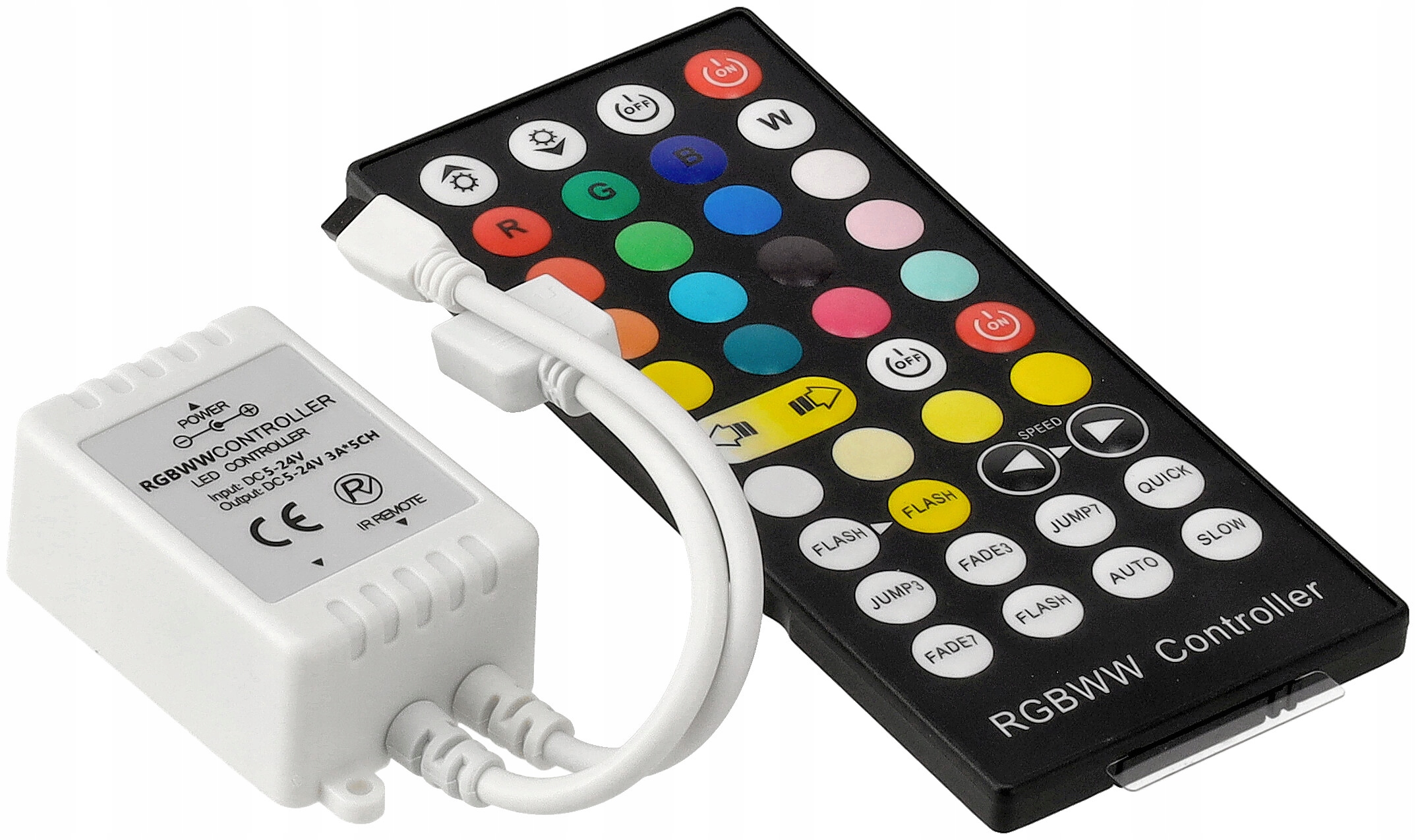 Sterownik LED z pilotem Ecolight EC79876 24 A (5901986798767) • Cena ...