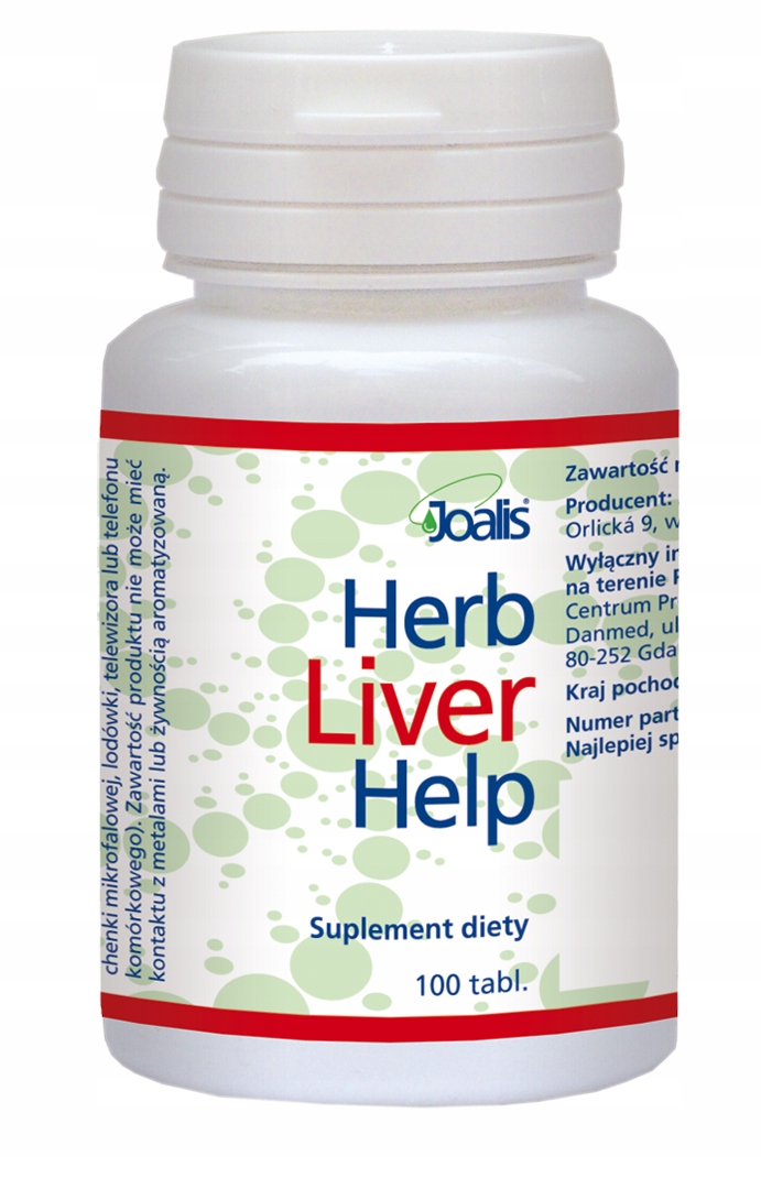 Joalis Herb LIVER Help Wątroba 100tabletek (8594041365782) • Cena ...