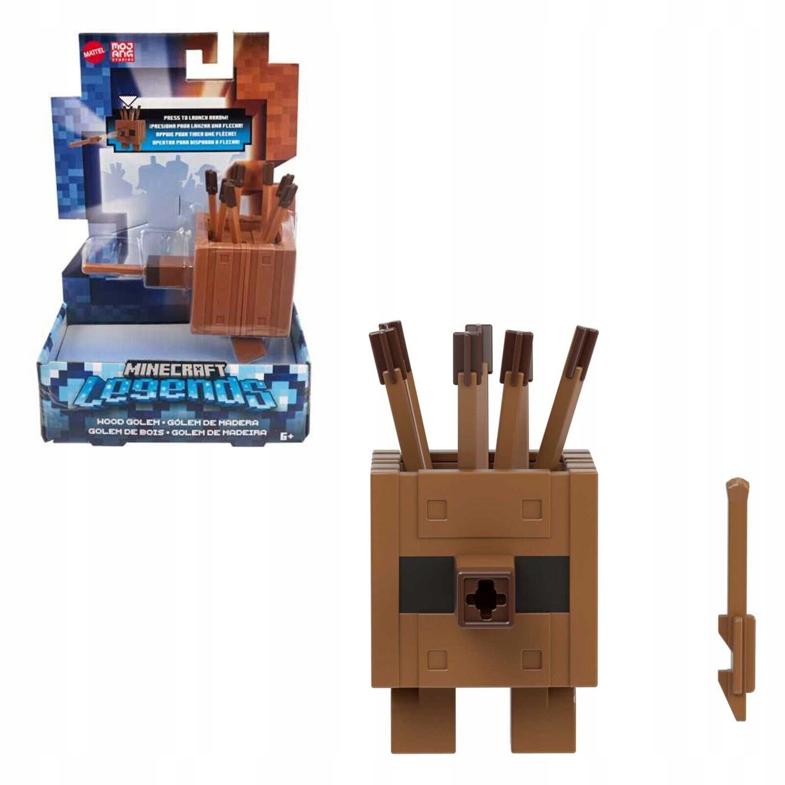 Figurka Minecraft Legends Wood Golem - Allegro