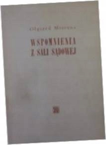 Wspomnienia Z sali Sądowej O Missuna Biografie, wspomnienia (13457221343) | Książka Allegro