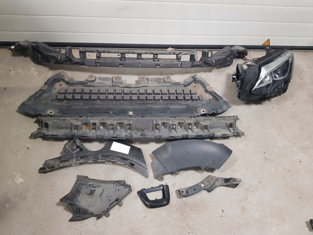 MERCEDES GLC 253 X253 15- LAMPA LEWA PRZÓD LED A2539065101 EUROPA MODUŁ ...