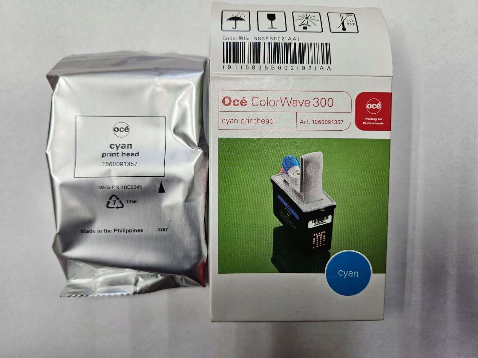 Głowica Oce ColorWave 300 1060091357 cyan • Cena, Opinie - Allegro