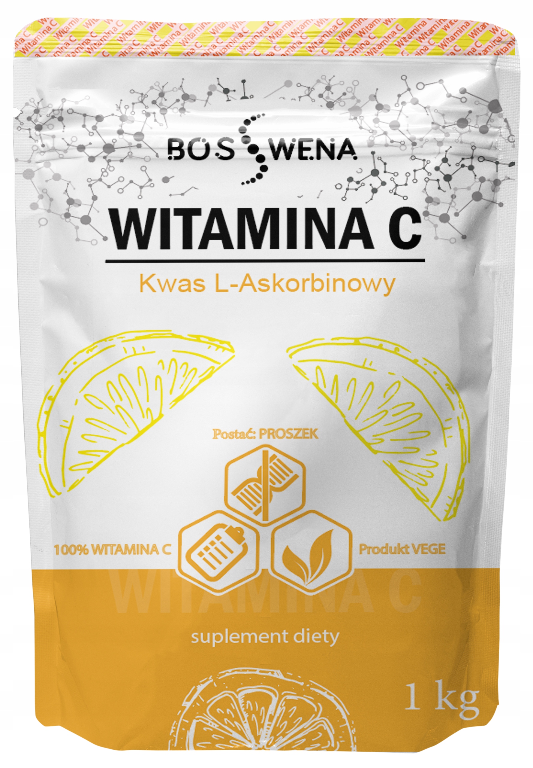 WITAMINA C KWAS L ASKORBINOWY 1 KG proszek 1kg jakość PREMIUM (5907694835169) • Cena, Opinie ...