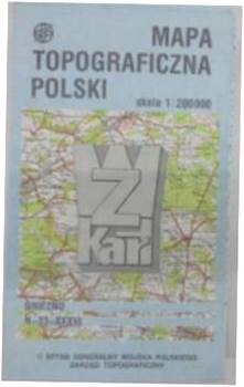 Mapa topograficzna Polski Gniezno Praca zbiorowa - 8.33PLN - Allegro - Raty 0%, Darmowa dostawa ...