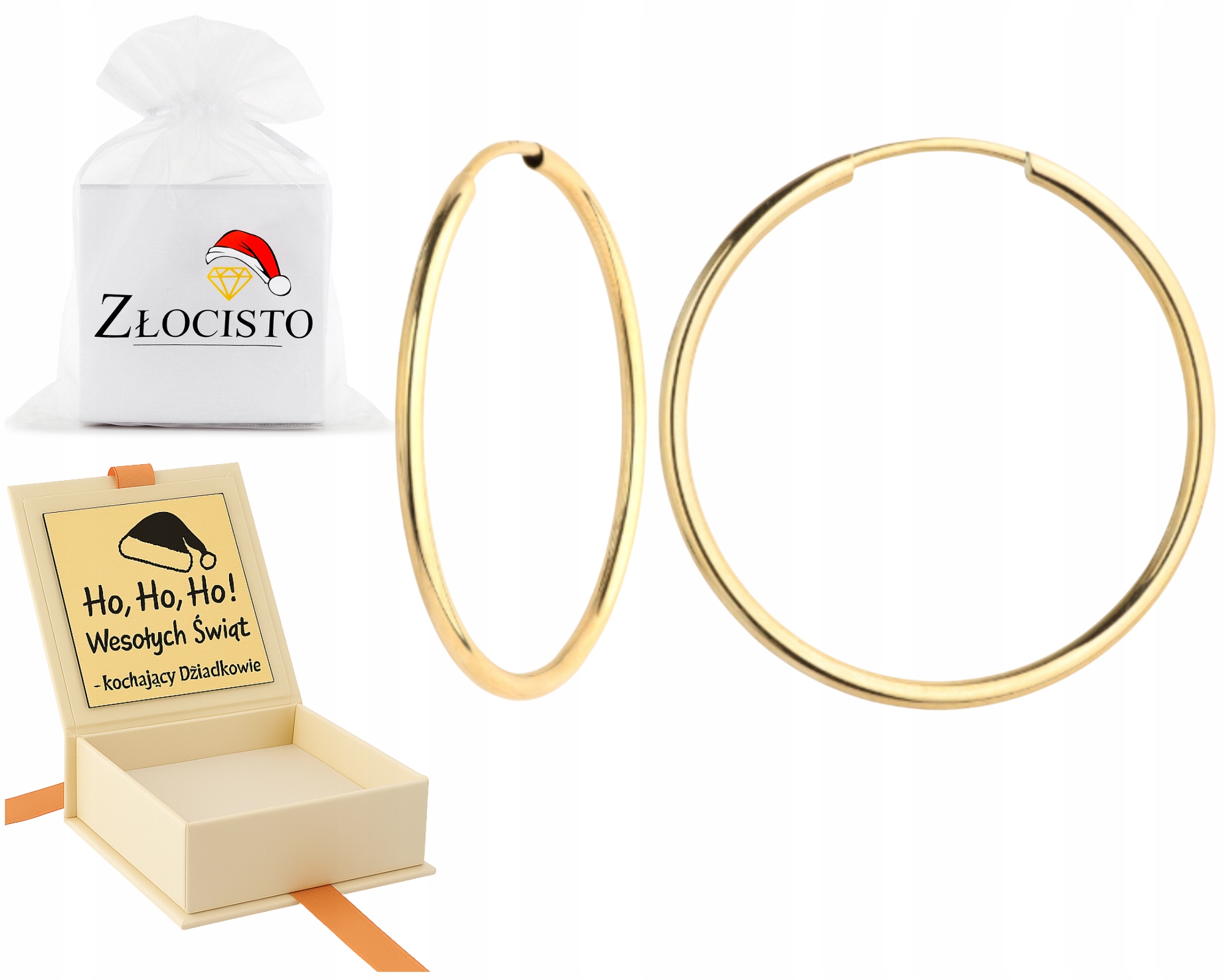 ARANY KARIKA FÜLBEVALÓ 60 MM 6 CM 585 GRAVÍROZOTT, • Ár, Vélemények ...