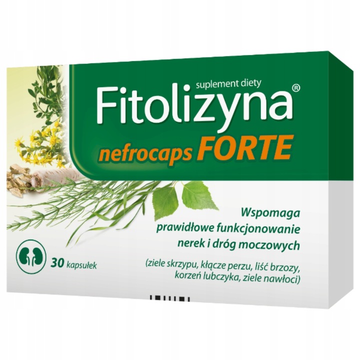 Doplnok Diéty Polpharma Fytolyzín Nefrocaps Forte kapsule 30 ks - Allegro