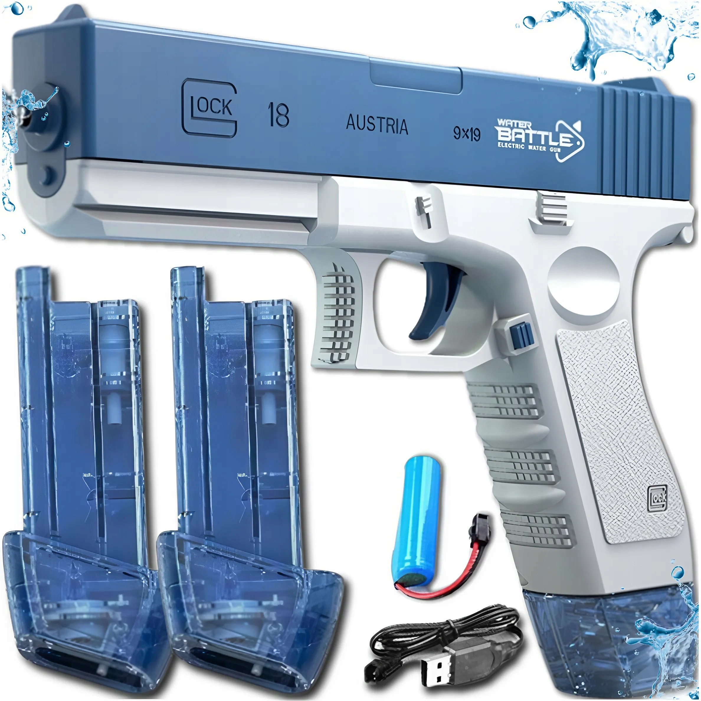 Electric Water Glock - Niska cena na Allegro