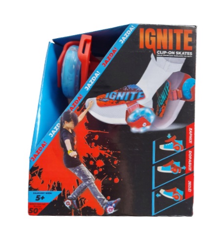 Wrotki Joinco Ignite czerwony r. 24-31 • Cena, Opinie - Allegro