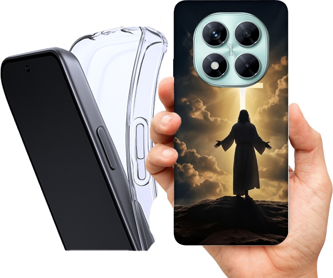 Hátlap ALTREO Xiaomi Redmi Note 14 Pro 5G készülékhez többszínű ...