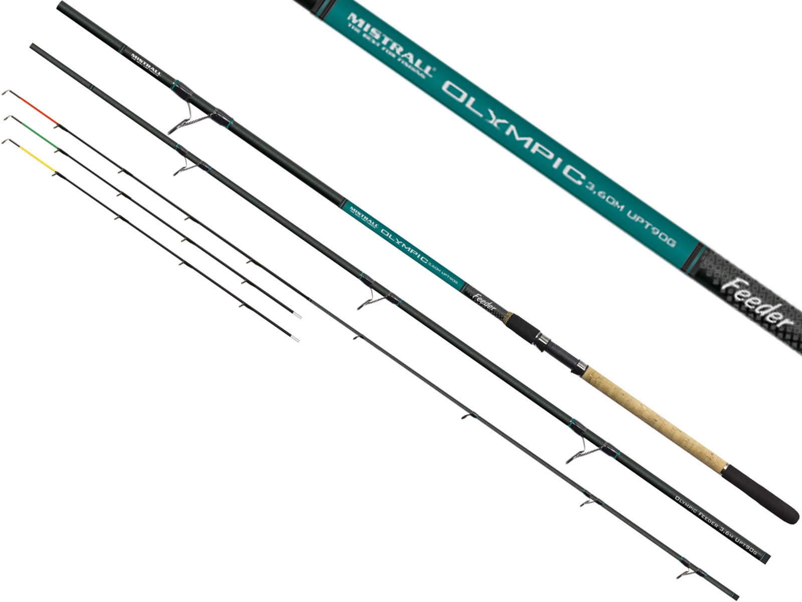 Wędka Mistrall OLYMPIC FEEDER GREEN 0-90 g 116 cm - 330 cm ...