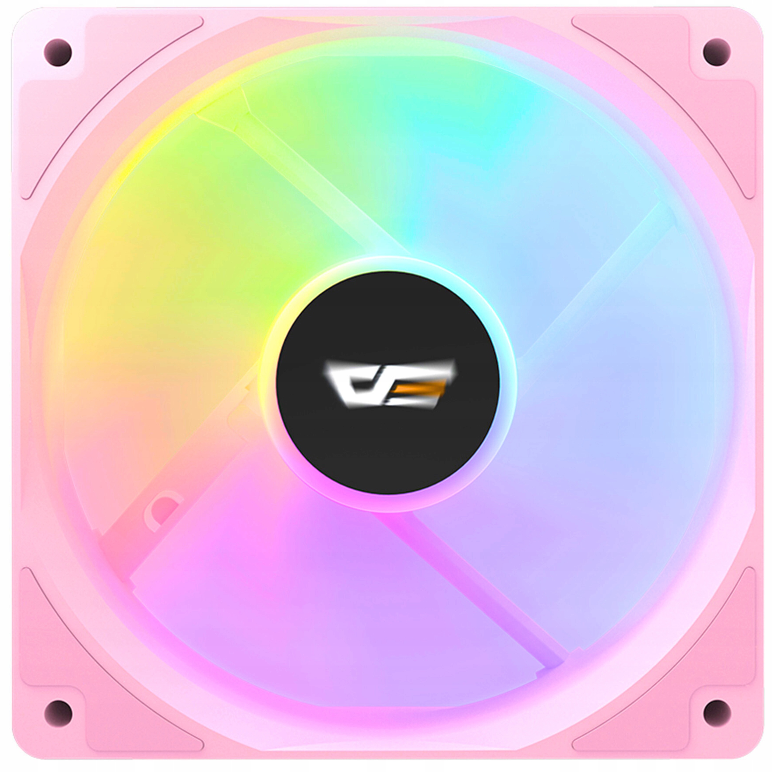 Ventilátor darkFlash 120 x 120 mm CL12 Pink Fan - Allegro