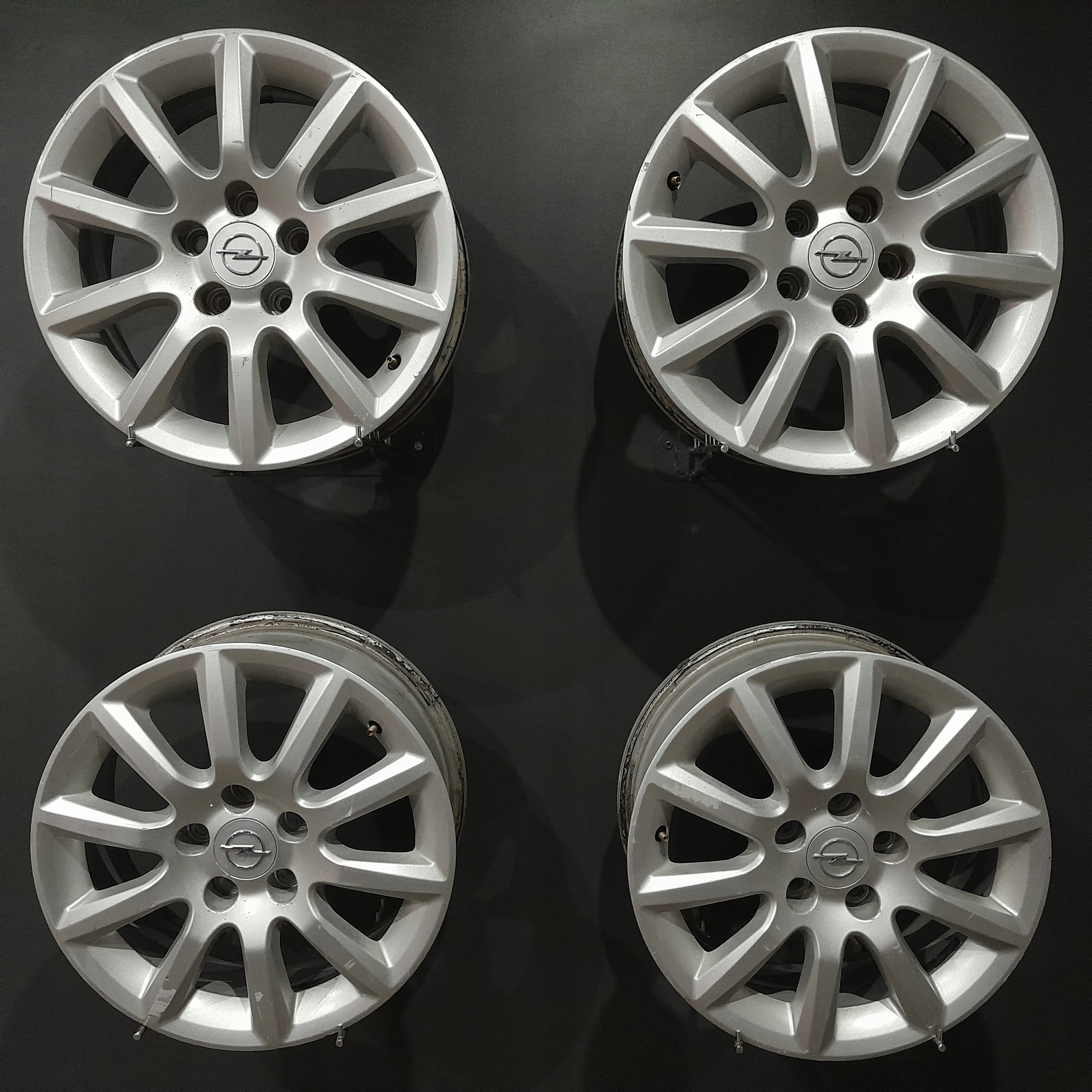 Felga aluminiowa Opel OE Astra H, Zafira, Vectra C 6.5" x 16" 5x110 ET ...