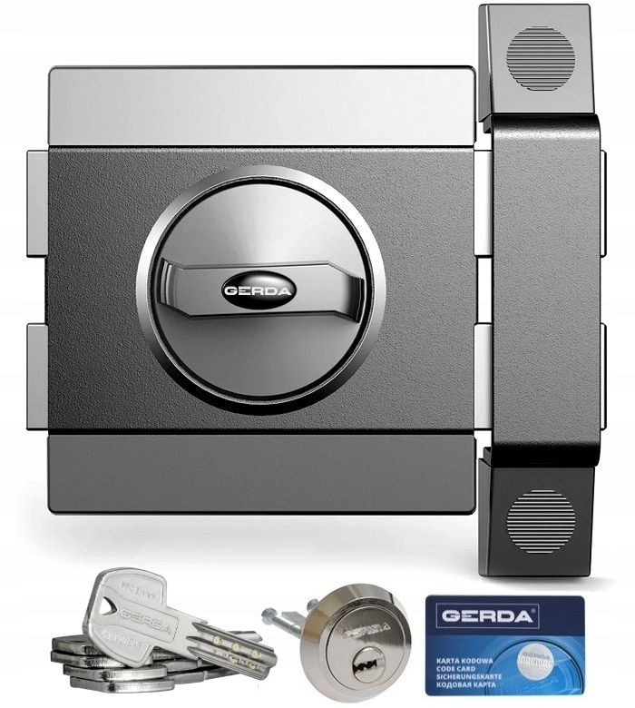 Zamek nawierzchniowy Gerda TYTAN ZX 1000 GRAFIT • Cena, Opinie • Zamki ...