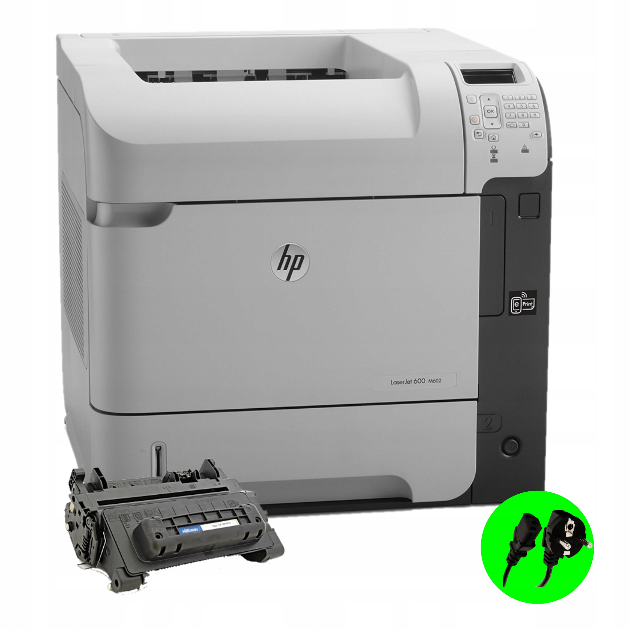 Drukarka jednofunkcyjna laserowa (mono) HP M602DN • Cena, Opinie - Allegro