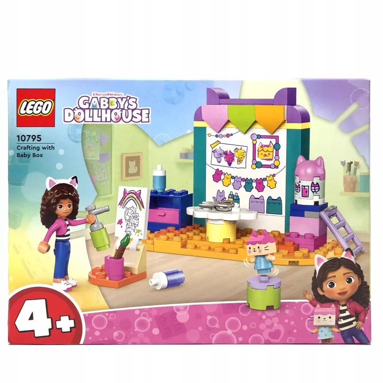 LEGO KOCI DOMEK GABI 10795 PRACE RĘCZNE Z TEKTURZĄTKIEM 17215807958 ...