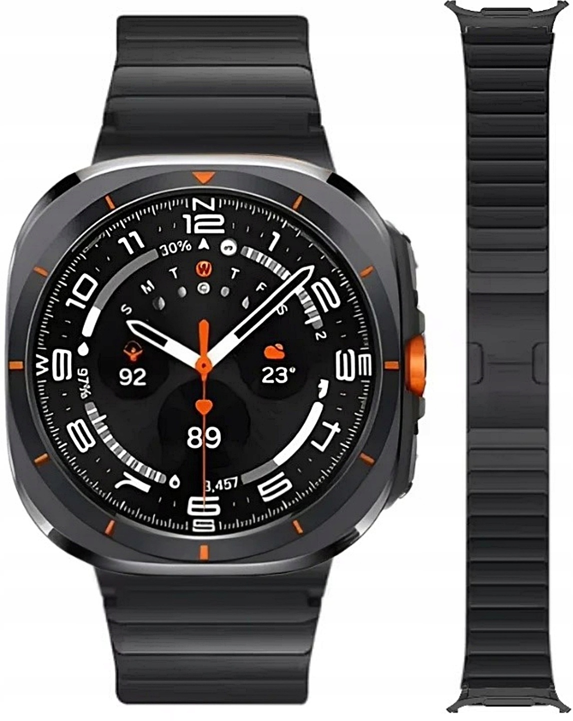 SMARTWATCH ACTIVE ZEGAREK MĘSKI CIŚNIENIOMIERZ SMART WATCH MENU ROZMOWY ...
