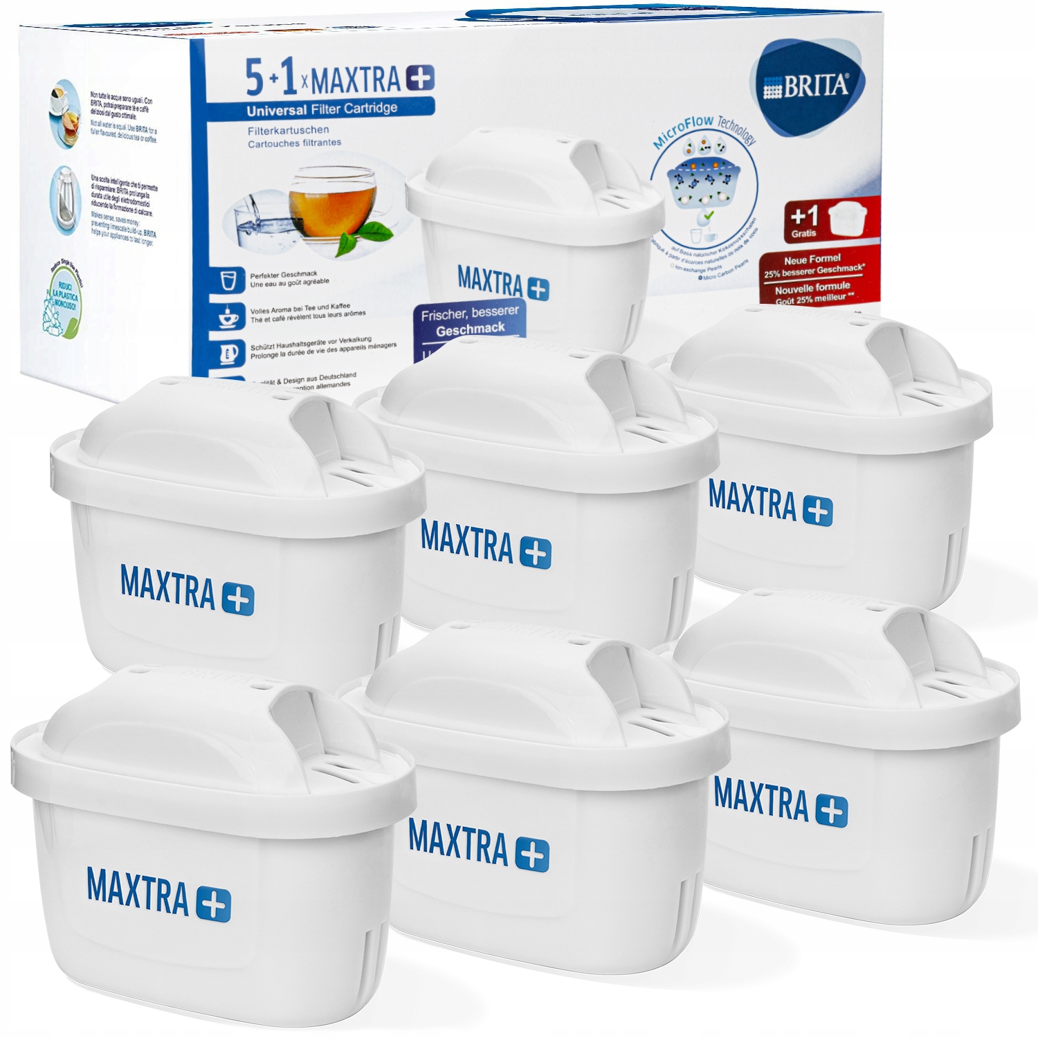 6x FILTRY DO WODY BRITA MAXTRA PLUS WKŁAD ORYGINAŁ - Sklep, Opinie ...