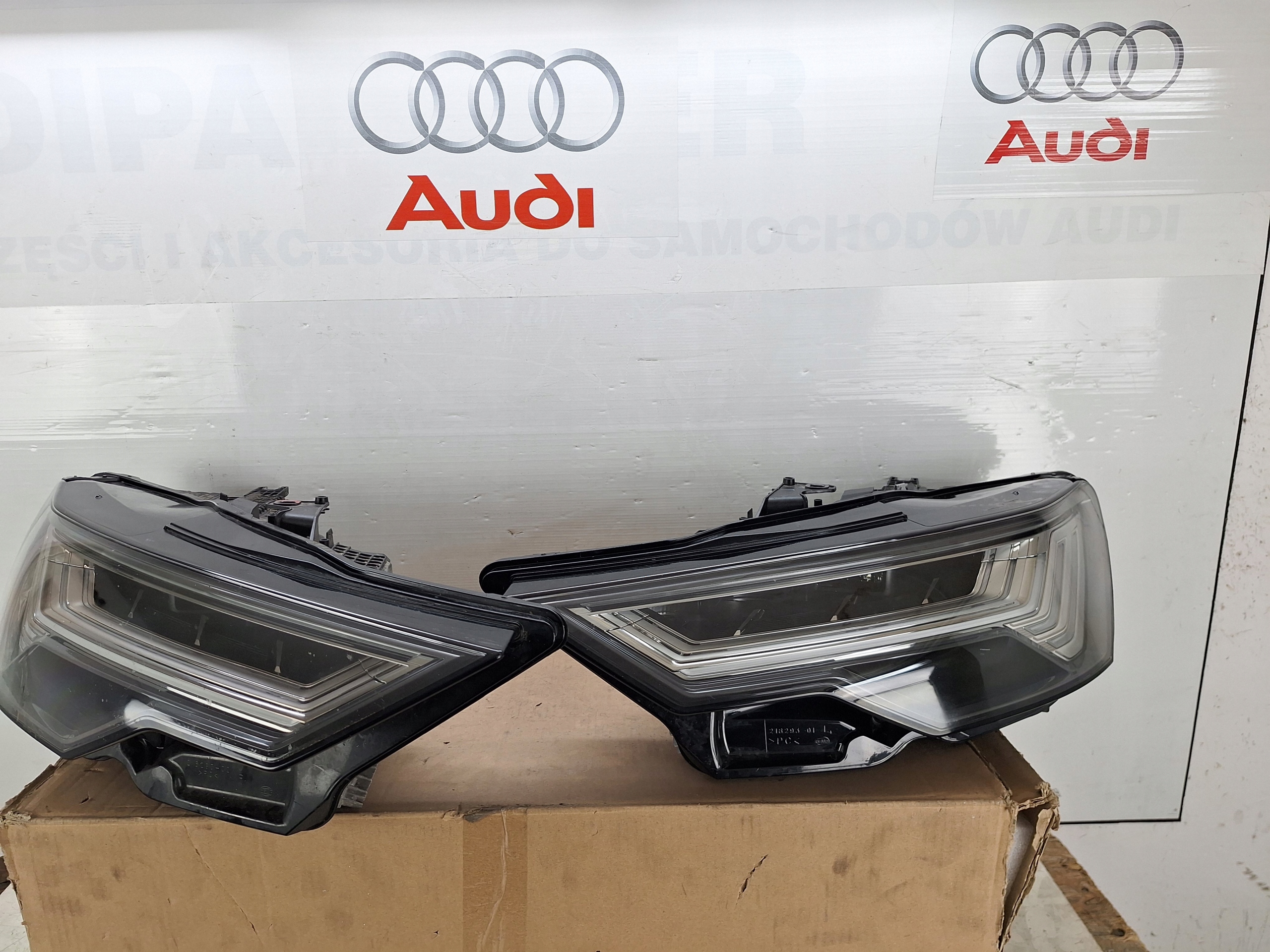 REFLEKTOR LAMPA FULL LED MATRIX AUDI A6 S6 RS6 2019-2023 C8 4K 4K0 EU ...