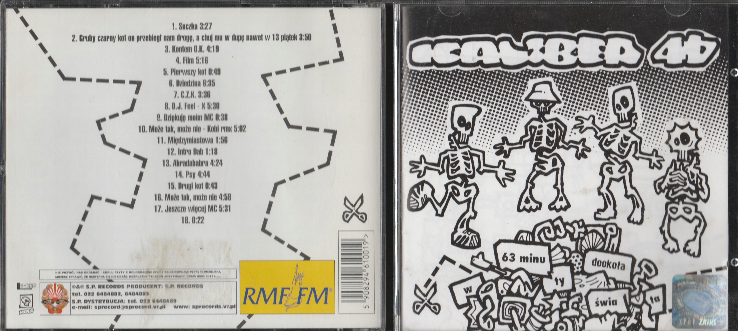 Płyta CD Kaliber 44 - W 63 Minuty Dookoła Świata 1998 I Wydanie ...