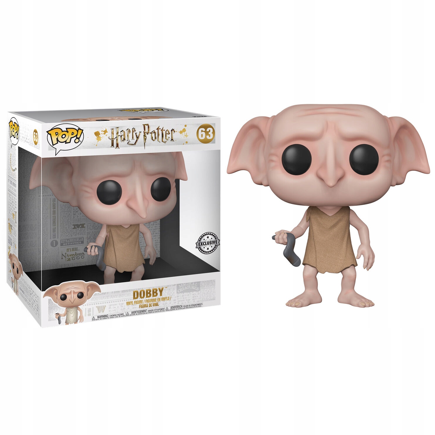 POP figure Harry Potter Dobby Exclusive 23cm (0889698311533) • Cena ...