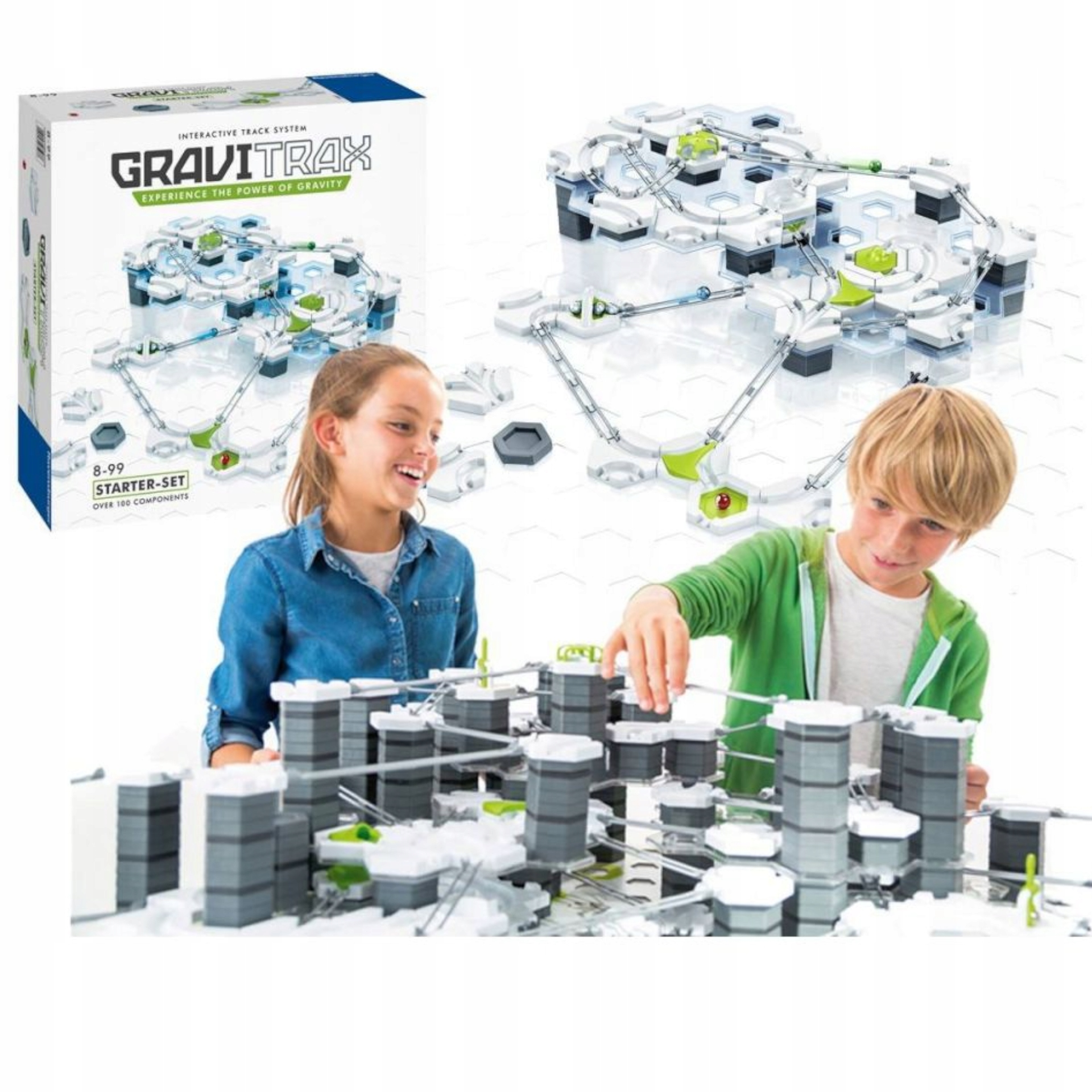 RAVENSBURGER GRAVITRAX ZESTAW STARTOWY TOR KULKOWY STEM STARTER SET 275045 (5907385935437 ...
