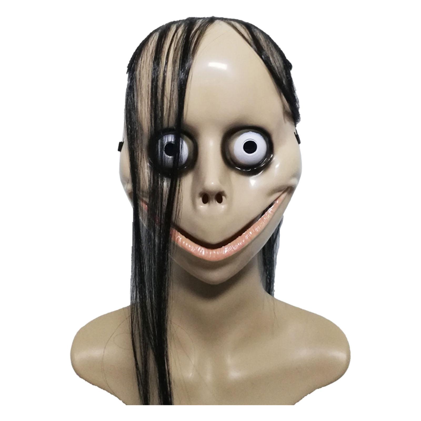 MASKA MOMO HORROR HALLOWEEN IMPREZA 15334483052 - Allegro.pl