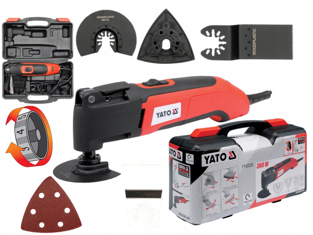 YATO WIELOFUNKCYJNE NARZĘDZIE OSCYLACYJNE YT-82220 (5906083822209 ...