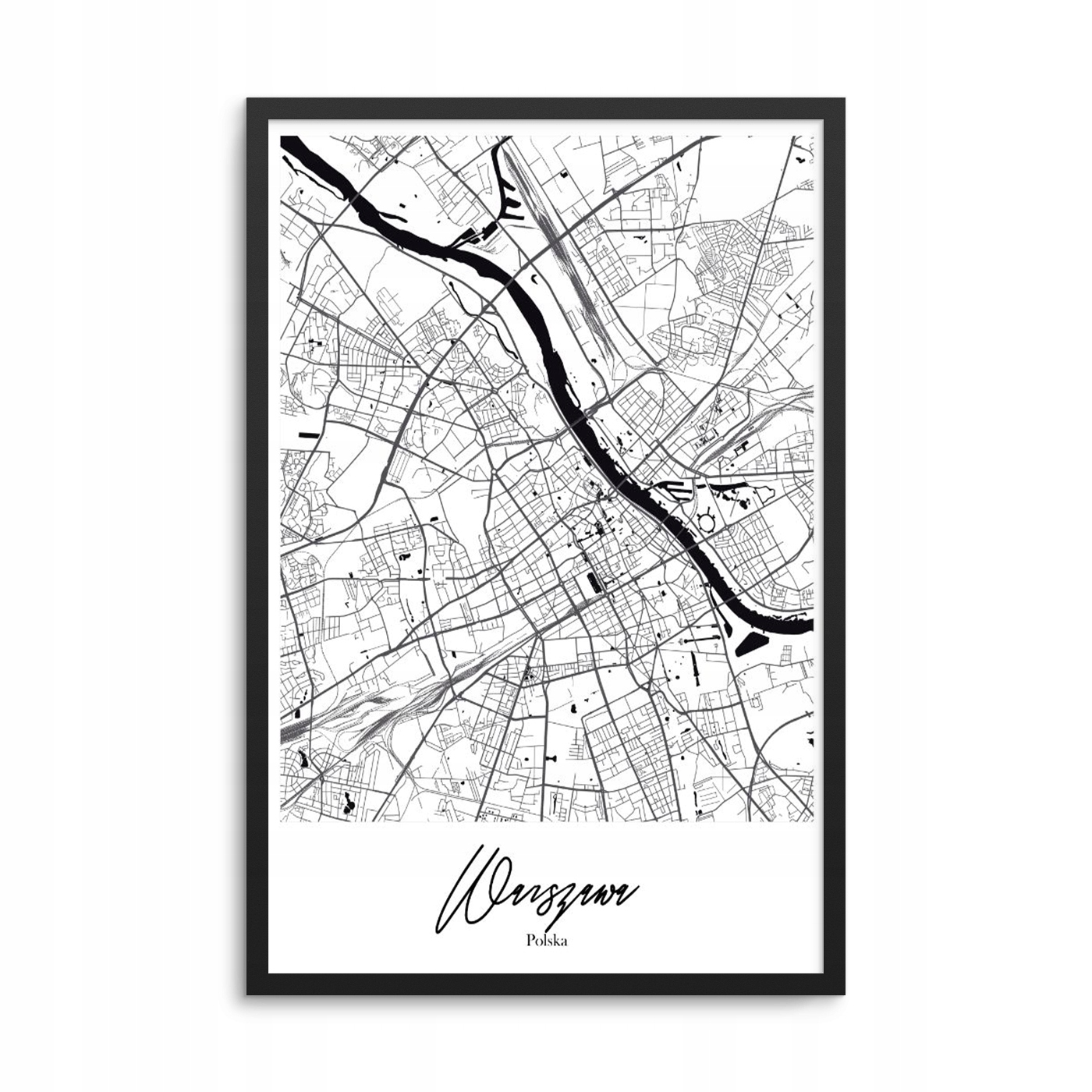 Plakat + rama MAPA WARSZAWY 40x50 *różne kolory • Cena, Opinie ... Plakat + rama MAPA WARSZAWY 40x50 *różne kolory • Cena, Opinie ...