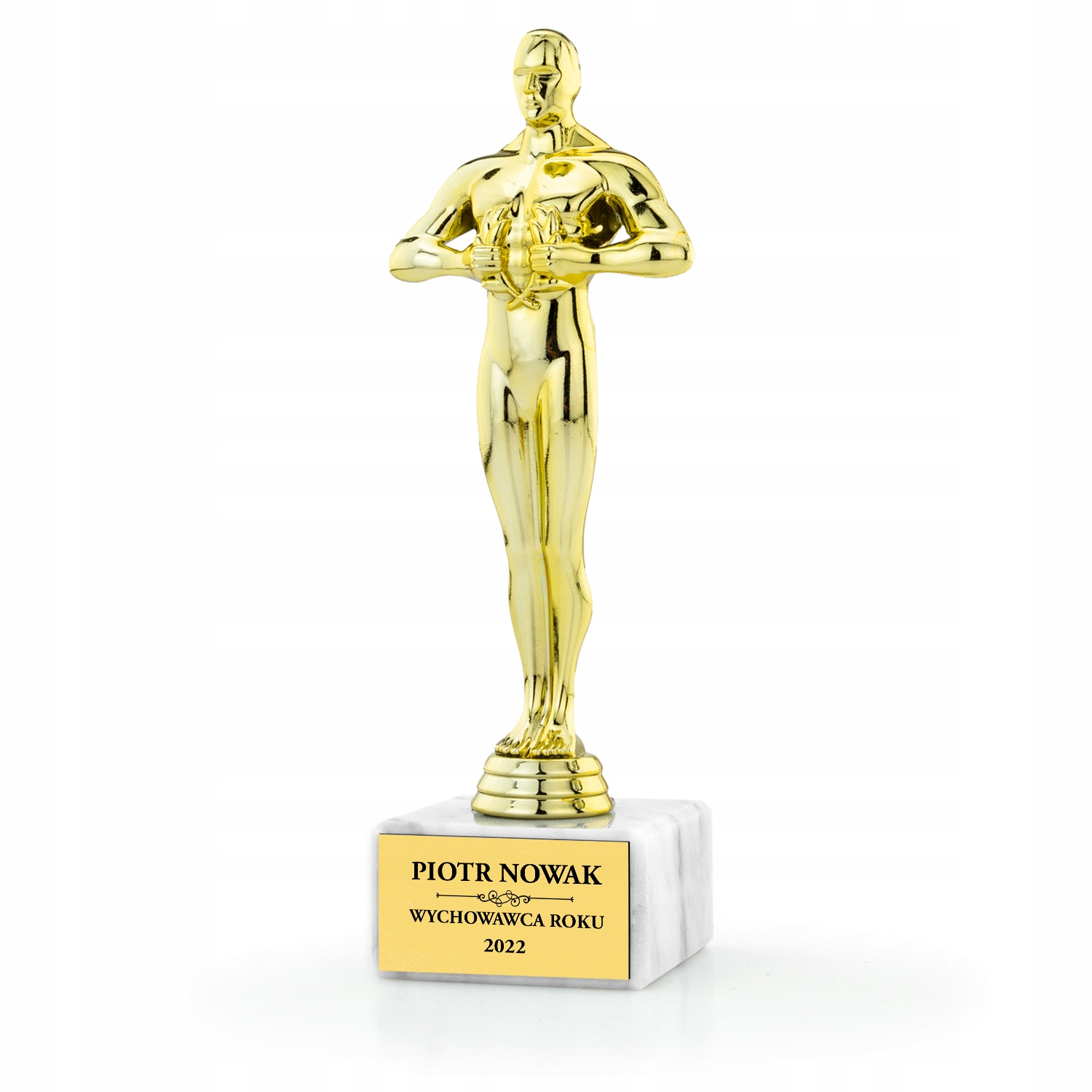 Statuetka NAJLEPSZA ROLA WYCHOWAWCA ROKU + GRAWER (5904181044721 ...