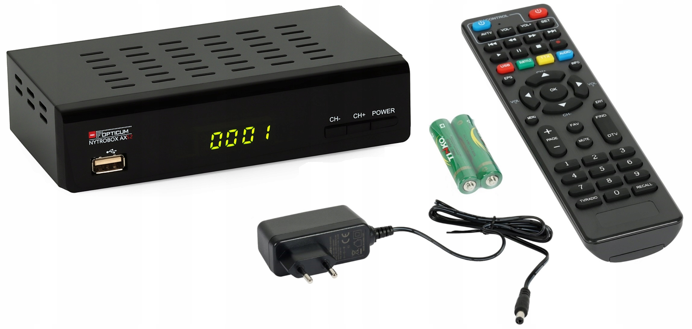 TUNER DEKODER TV SATELITARNEJ DVB-S2 NYTROBOX AXS2 - Sklep, Opinie ...