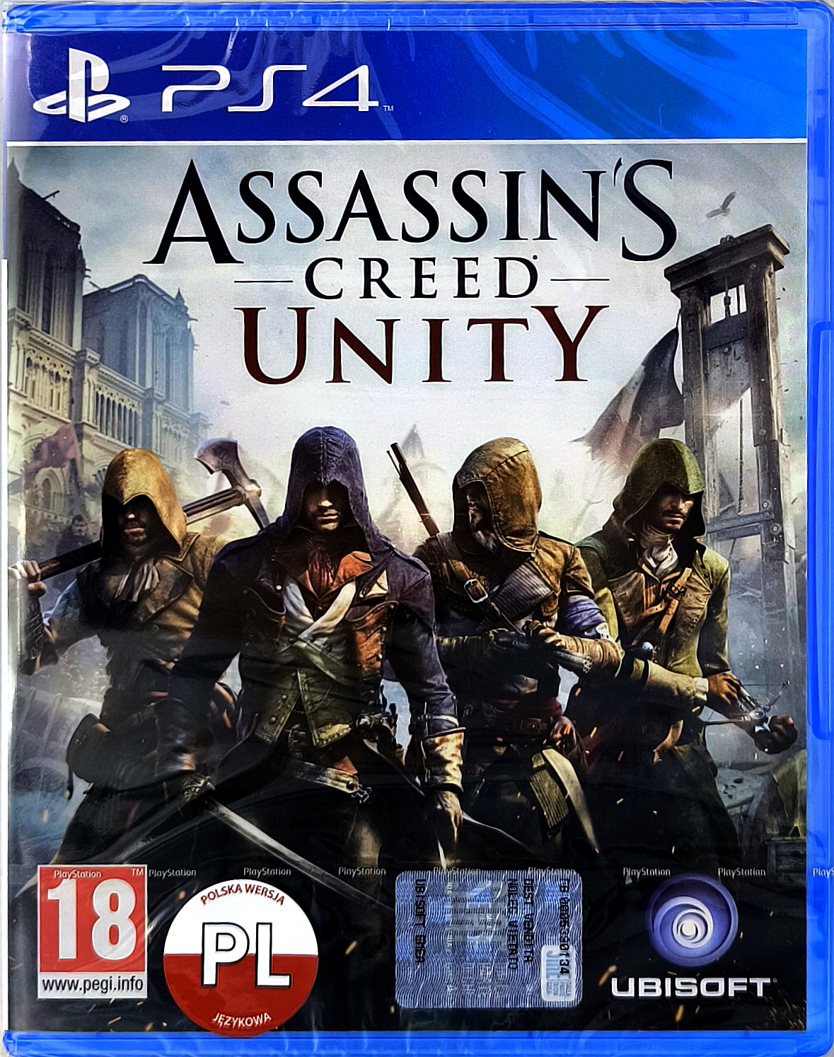 GRA PS4 ASSASSIN’S CREED UNITY PlayStation 4 (PS4) pudełkowa - Stan ...